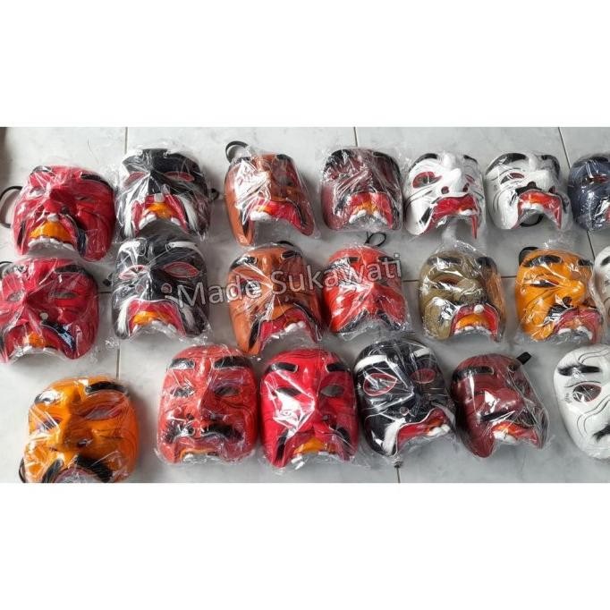 Jual Kerajinan Topeng kayu Bondres tradisional adat Bali | Shopee Indonesia