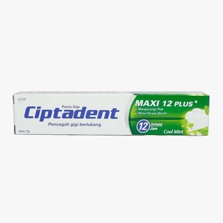 Jual CIPTADENT COOL MINT MAXI 12 75GR - 072074 | Shopee Indonesia