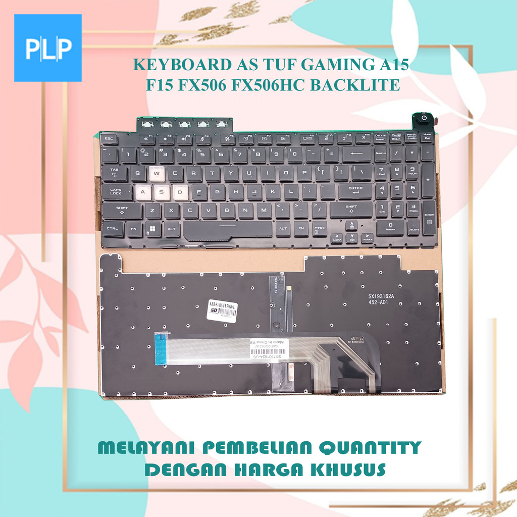 Jual Keyboard AS tuf gaming a15 f15 fx506hc fx506 backlite | Shopee ...