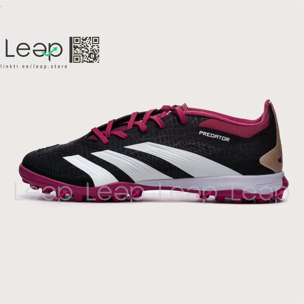 Jual Sepatu Futsal Adidas Predator 30 TF Black White Purple Sol Gerigi ...