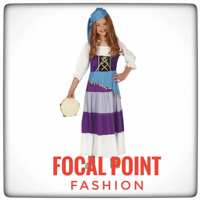 Jual New kostum gypsy Fortune teller anak peramal Halloween party ...