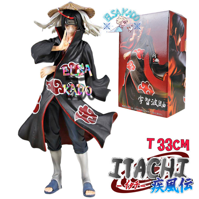 Jual Action Figure Itachi Akatsuki Statue Diorama Anime Naruto ...