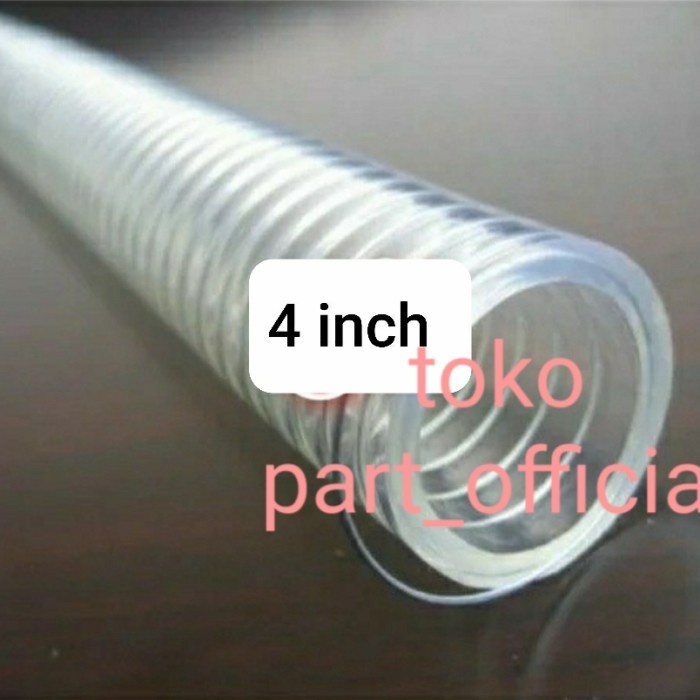 Jual Selang Kawat 4"Inch Selqng PVC Spring Hose 4" Selang Minyak 4"Inch ...