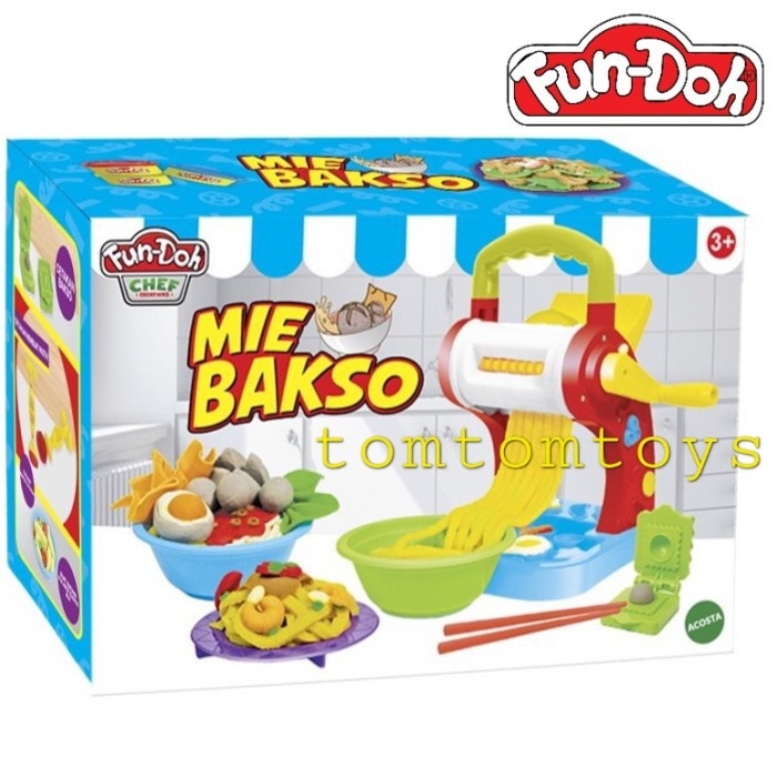 Jual Lilin - Fun-Doh Mie Bakso Plastisin Lilin Mainan Fundoh Masak Chef ...