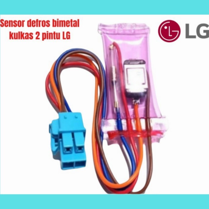 Jual SENSOR BIMETAL DEFROST THERMO FUSE KULKAS LG 2 PINTU | Shopee ...