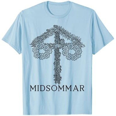 Jual Kaos Midsummer Maypole Festival Midsommar Swedia Summer Solstice ...