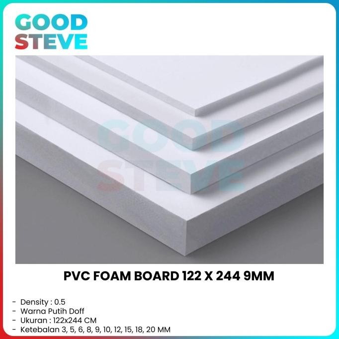Jual Pvc Board / Pvc Foam Board 9Mm 122 X 244 Cm | Shopee Indonesia