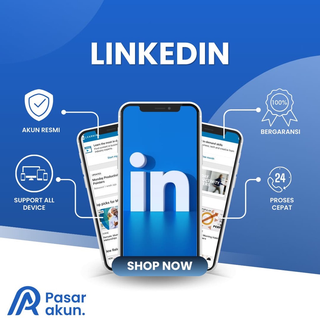 Jual Linkedin Learning Premium 1 Tahun Full Garansi (Proses Tercepat Buka 24 Jam) | Shopee Indonesia
