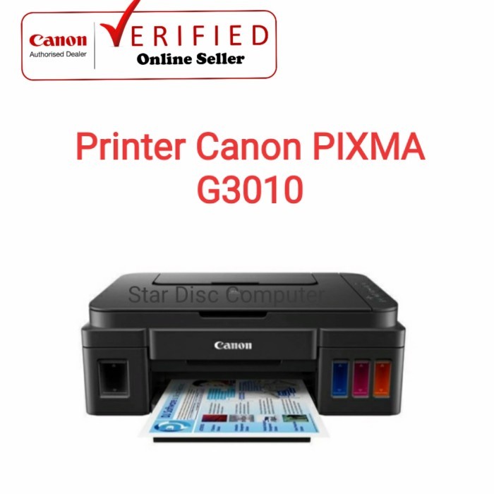Jual Printer Canon Inkjet PIXMA G3010 ( Print, Scan, Copy, Wi-Fi ...