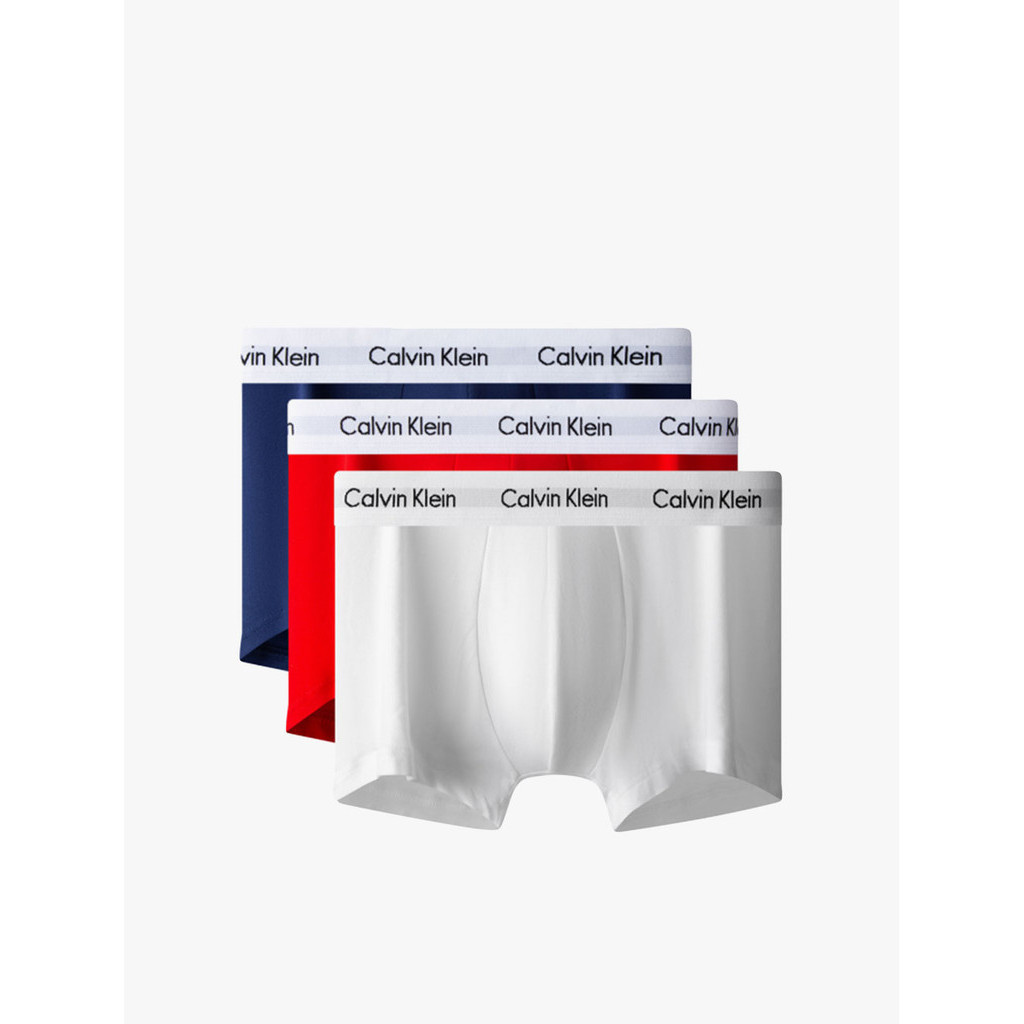 Jual CALVIN KLEIN UNDERWEAR - COTTON STRETCH 3 PACK LOW RISE TRUNK ...