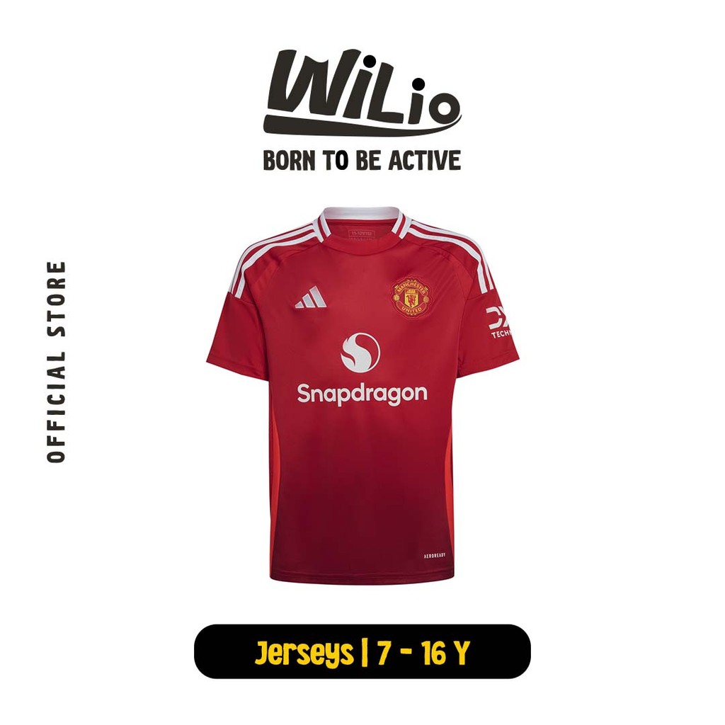 Jual Adidas Manchester United Mufc H Jsy Y It1972 - Jersey Anak ...