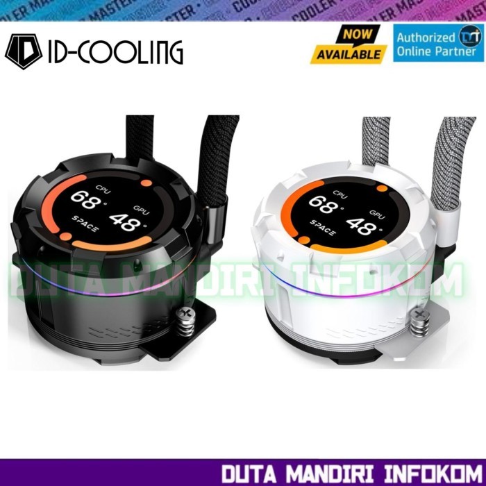 Jual ID Cooling SPACE SL240 SL360 XE - ARGB AIO Liquid CPU Cooler with ...