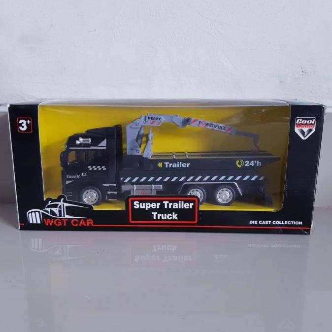 Jual Diecast Mobil Truk Derek Alloy - Mainan Miniatur Truck Towing ...