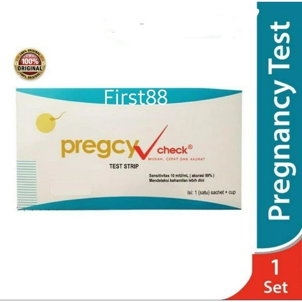 Jual Alat Tes Kehamilan Pregcy Check Pregnancy Test Pack Strip Terjamin