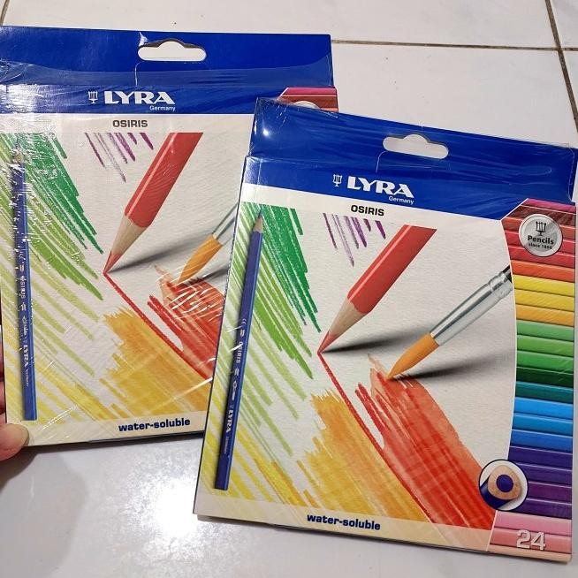 Jual Sil Warna Lyra Osiris Aquarell 24 - Cil Color Water Soluble ...