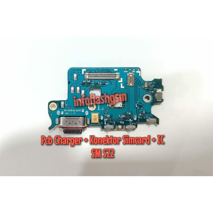 Jual Flexibel Flexible Pcb Board Connector Charger Full IC Samsung S22 ...