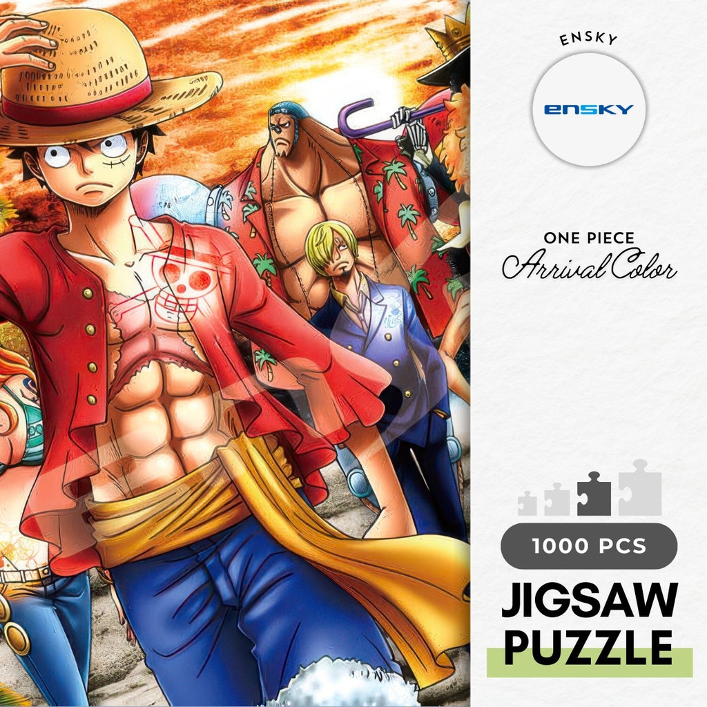 Jual Ensky 1000-MG07 One Piece - Arrival / Color Jigsaw Puzzle | Shopee Indonesia