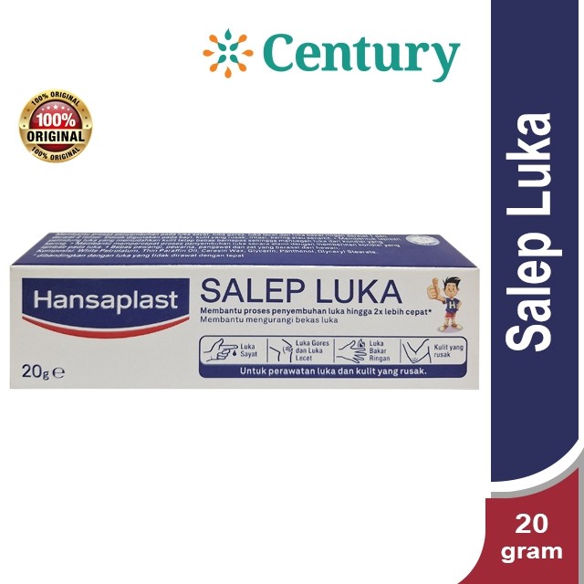 Jual HANSAPLAST SALEP LUKA 20G / PERLENGKAPAN MEDIS / PERALATAN P3K ...