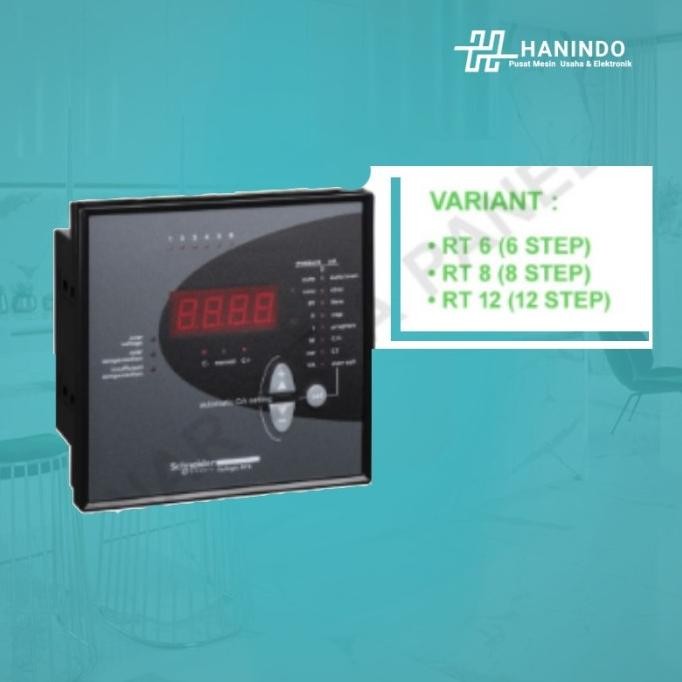 Jual POWER FACTOR REGULATOR PFR SCHNEIDER VARLOGIC RT6/RT8/RT12 6/8/12 ...