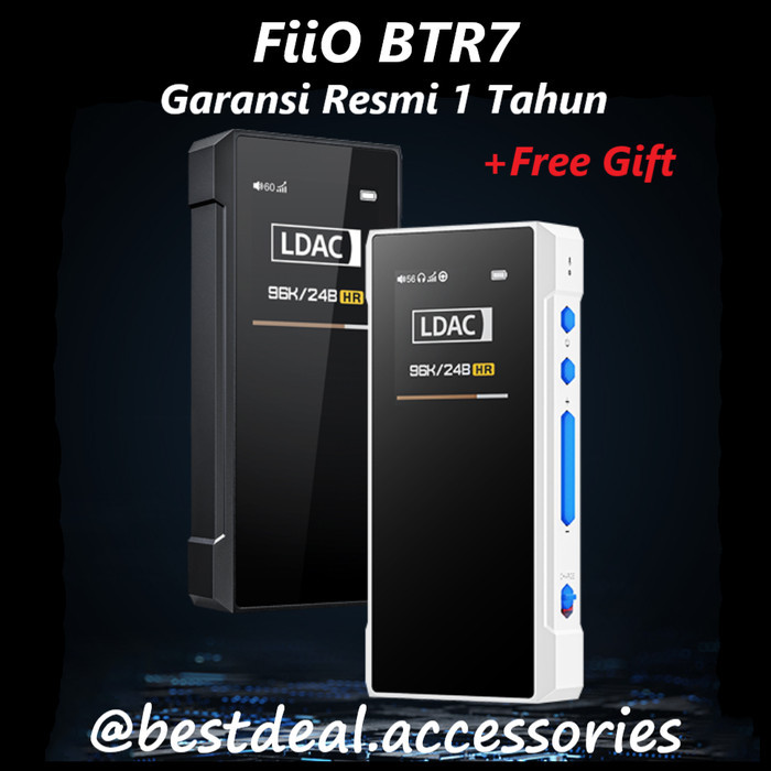 Jual FiiO BTR7 / BTR 7 Portable Bluetooth DAC Amplifier THX MQA (New BTR5) | Shopee Indonesia