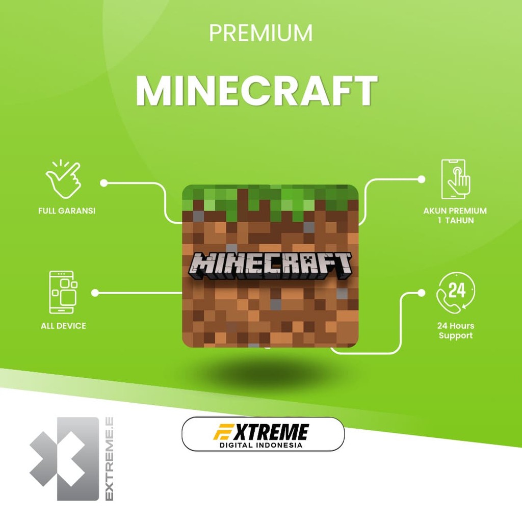 Jual Minecraft Ios Premium 1 Tahun Full Garansi (Proses Tercepat Buka ...