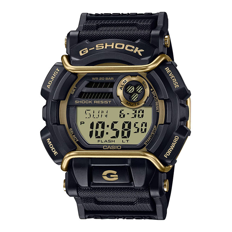 Jual Jam Tangan Pria Casio G-Shock GD-400GB-1B2DG Digital Analog Dial Black Resin Band | Shopee ...