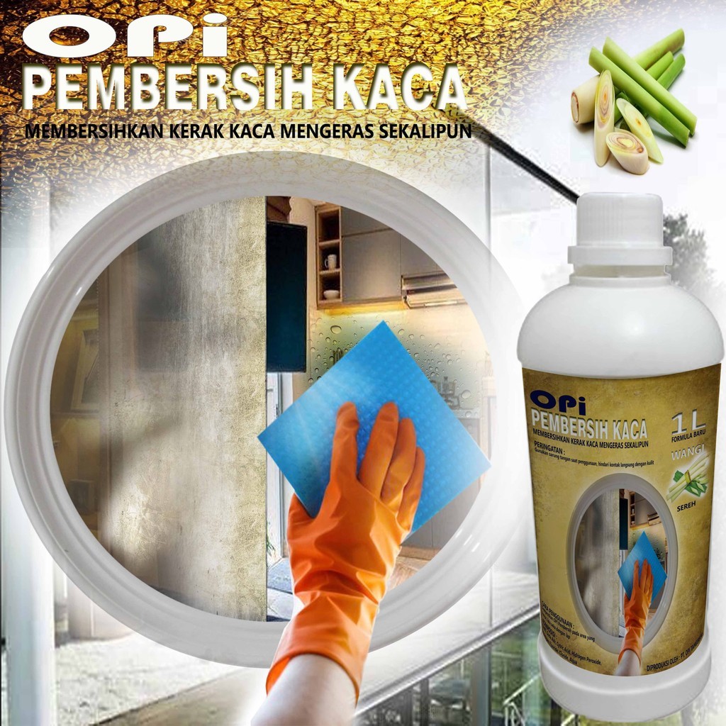 Jual 1 liter dan 5 liter Spray Pembersih Kaca varian wangi 7C365 ...