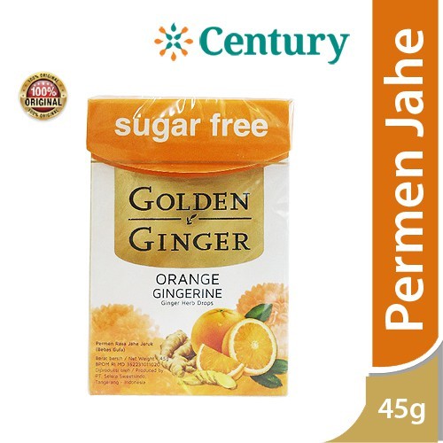 Jual Golden Ginger Orange 45gr / Permen Candy rasa Jeruk / Herbal ...