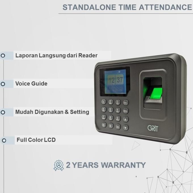 Jual Mesin Absensi / Absen Sidik Jari Fingerprint (Standalone Finger Print) | Shopee Indonesia
