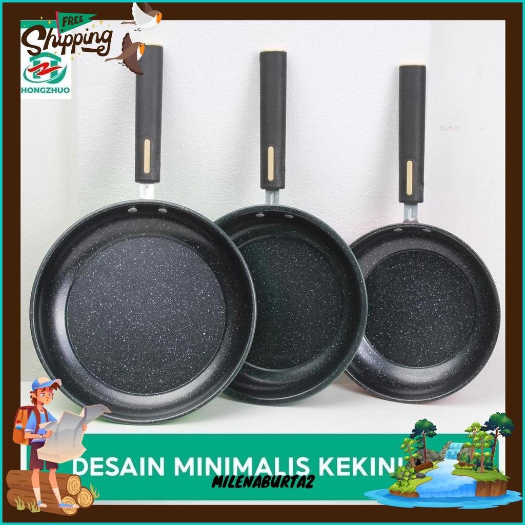 Jual Hongzhuo Teflon Serbaguna Wajan Penggorengan Frypan Teflon Anti ...