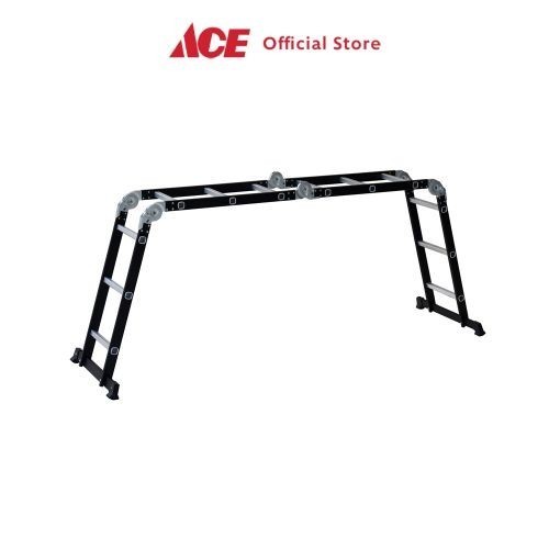 Jual Ace - Krisbow 3 Mtr Tangga Lipat Alunium Steel 4x3 Step - Hitam ...