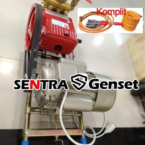 Jual MESIN CUCI STEAM SANCHIN 20 + ELEKTROMOTOR 1 HP. KOMPLIT STIK SELANG ORIGINAL DAN ...
