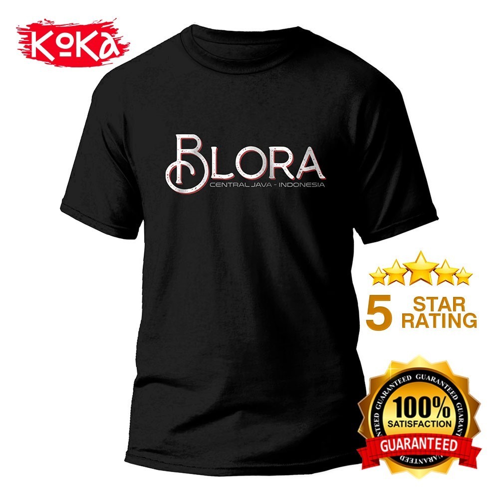 Jual T-Shirt Distro Premium - BLORA - Kaos Ethnic Blora - BLA2 Katun ...