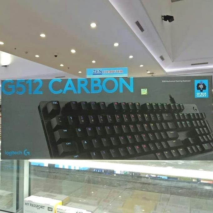 Jual Logitech G512 Carbon Rgb Mechanical Gaming Keyboard Kode 8854 ...