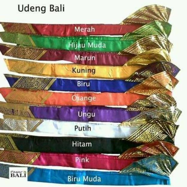 Jual Udeng Bali / Ikat Bali Murah Ikat Kepala Model Setengah Jadi Shp ...