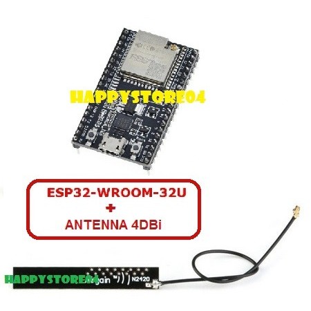Jual ESP32 DevkitC v4 ESP32 wroom 32u dengan Antenna 4dbi | Shopee Indonesia