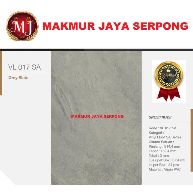 Jual VYNIL LANTAI - VYNIL FLORING TACO HOMEGA | VL 017 SA 3MM Kualitas Premium | Shopee Indonesia