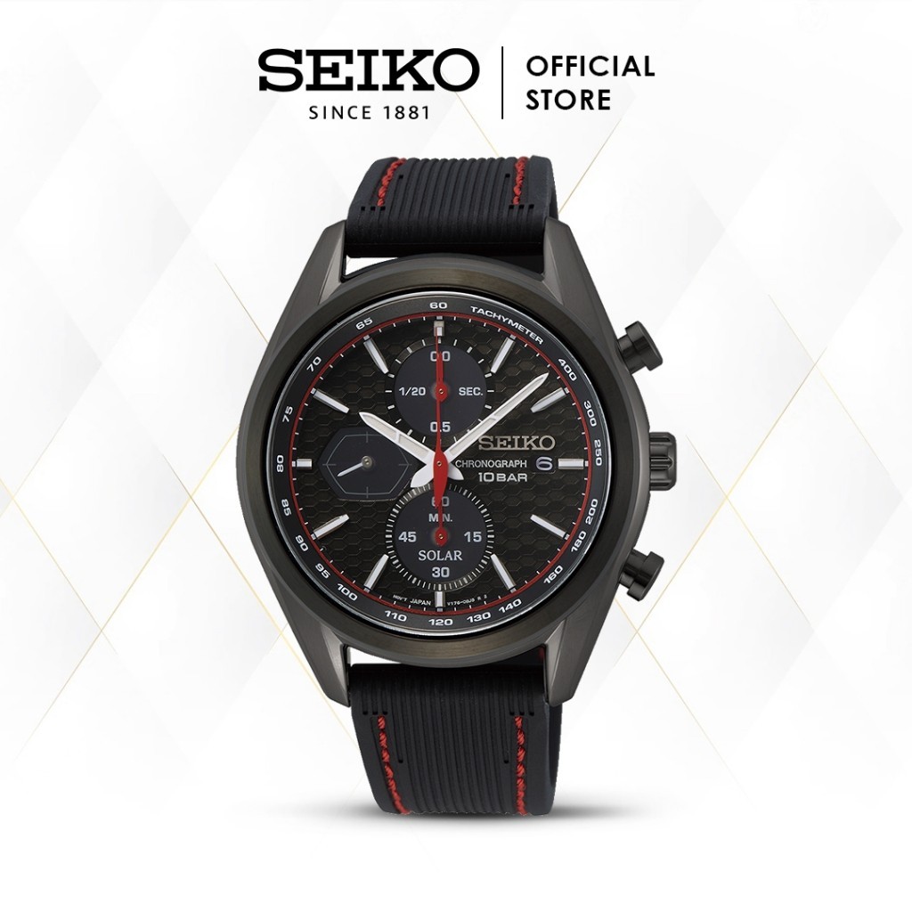Jual Jam Tangan Pria Seiko Solar Silicone SSC777P1 Original | Shopee ...