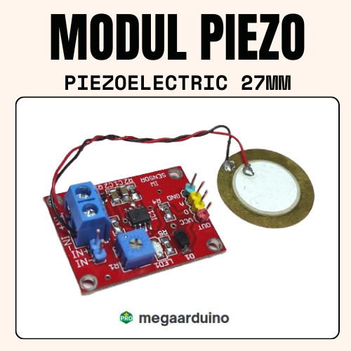 Jual modul piezoelektrik piezo elektrik sensor getar piezo modul module ...
