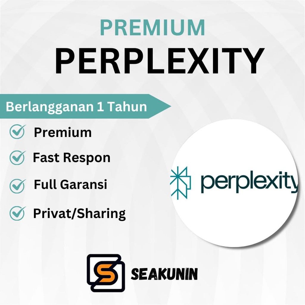 Jual Perplexity Ai | Ai Bot | Gpt-4 Model | Full Garansi Full Aktifasi ...
