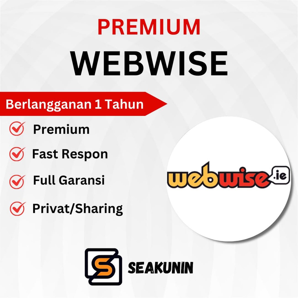 Jual Webwise - Platform Pembuatan Situs Web & Keamanan Siber Terkemuka Di Dunia | Shopee Indonesia