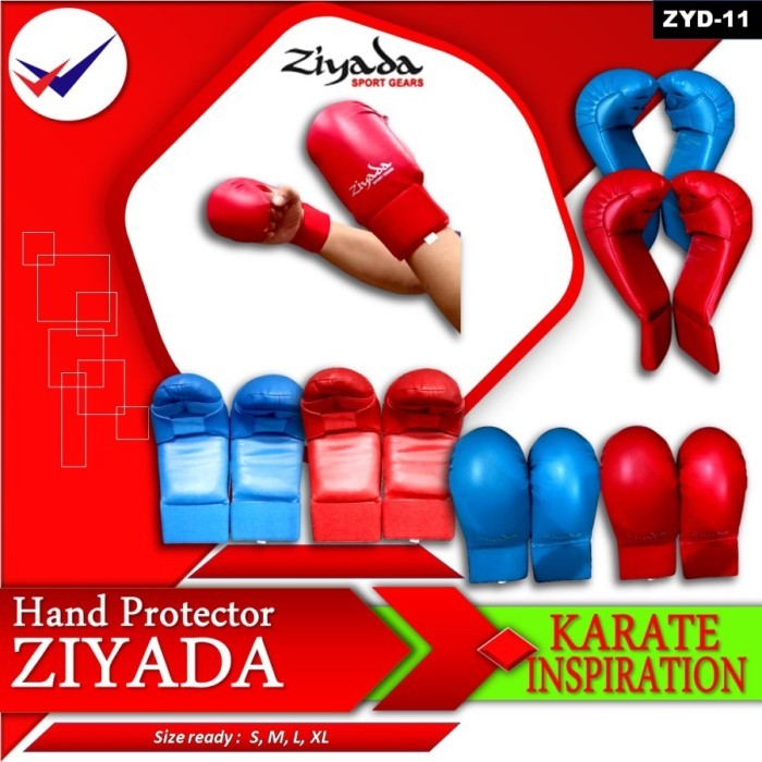 Jual New!! Hand Protector Karate AKA AO Pelindung Tangan Gloves Tinju ...