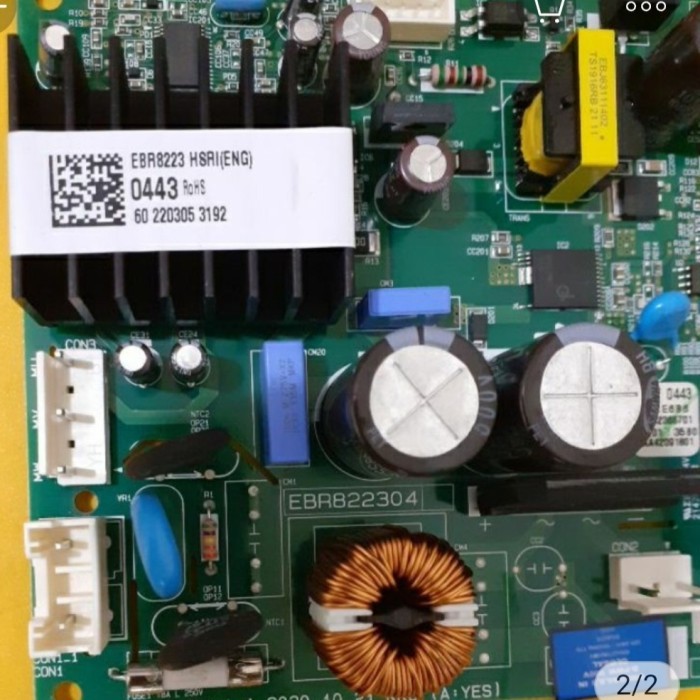 Jual MODUL PCB KULKAS LG INVENTER EBR8223 0443 ORIGINAL | Shopee Indonesia