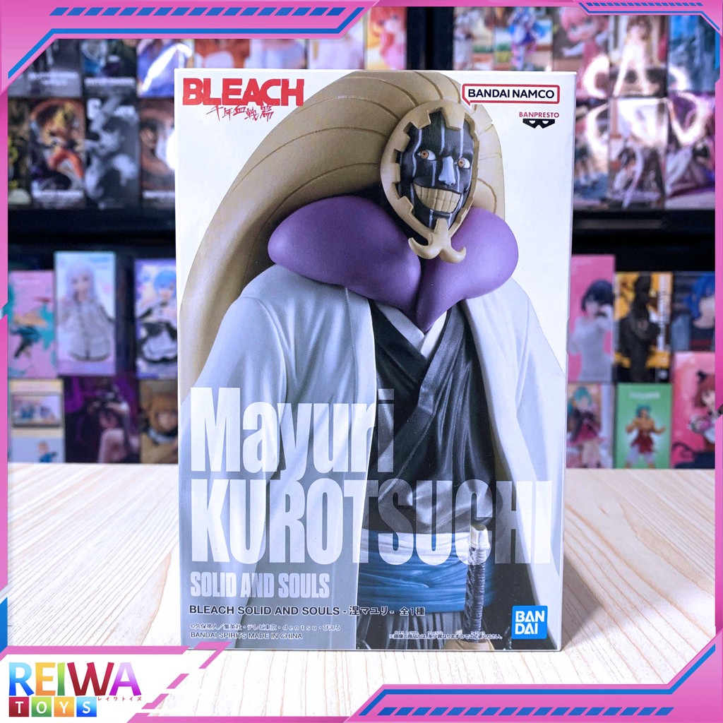 Jual Solid And Souls Figure Mayuri Kurotsuchi - Bleach (16cm) | Shopee ...