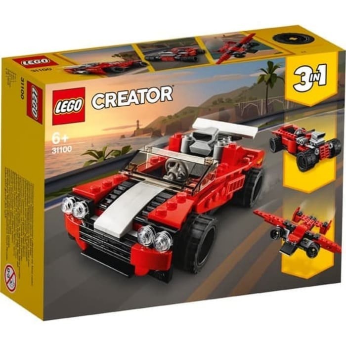 Jual Lego Creator Racing Car Hot Rod Plane 3 in 1 Model | Shopee Indonesia