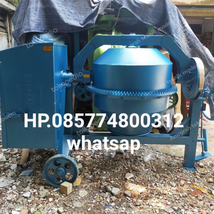 Jual READY Beton Molen mesin pengaduk semen TIGER 500 Liter diesel Yanmar TF85 | Shopee Indonesia