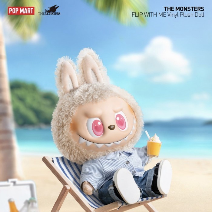 Jual Pop Mart The Monsters Labubu Flip With Me 40 Cm Shopee Indonesia
