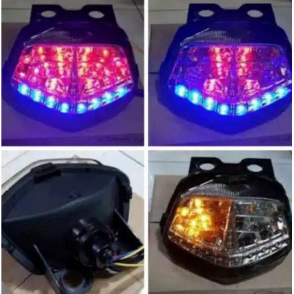 Jual Stop Lamp Led Variasi Lampu Rem Rim Belakang Motor Ninja Old 250 ...
