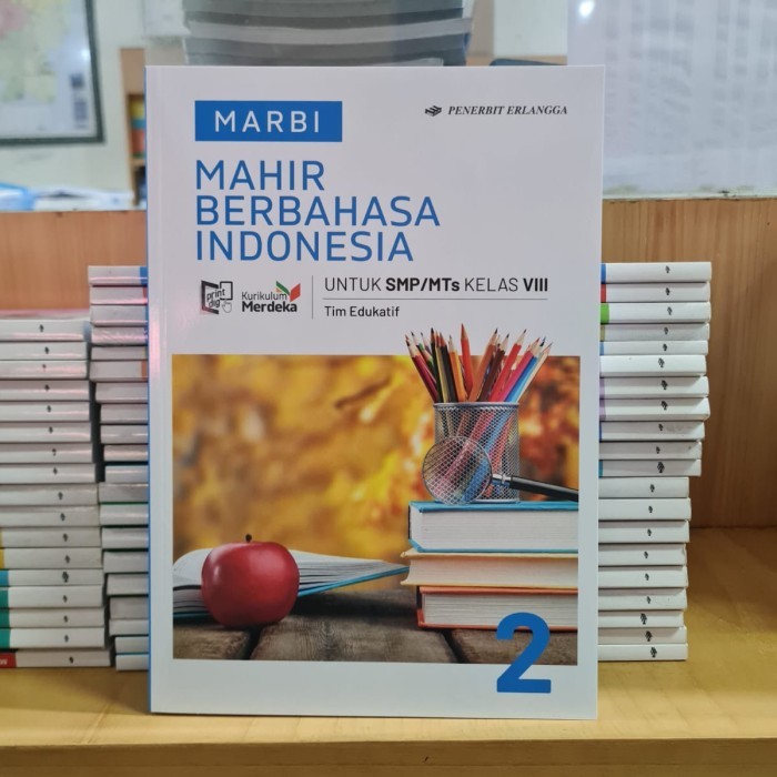 Jual MARBI Mahir Berbahasa Indonesia Kelas 8 Kurikulum Merdeka Erlangga | Shopee Indonesia
