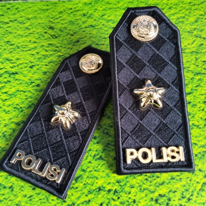 Jual PANGKAT PDU POLISI KOMPOL, AKBP, KOMBES KAIN BORDIR LUXURY ...